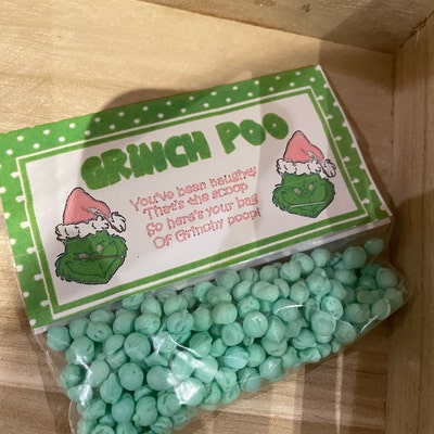 Grinch Poo Mini Millions Sweets Christmas Xmas Eve Box Santa - Etsy UK