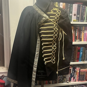 Formal One Shoulder Cape Wedding Musketeers Cape Wool Blend Few Colours ...