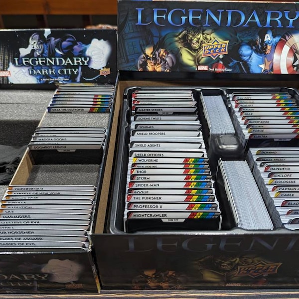 Core Box - Marvel Legendary Dividers - Etsy