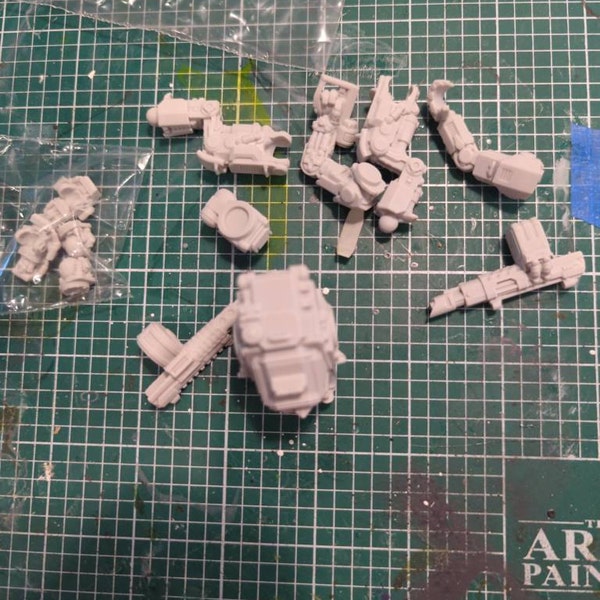 Leapers || 4 Modular Miniatures || 3D Printed || 28mm Heroic Scale ...