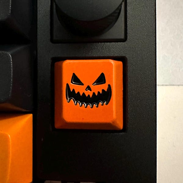 Cute Uwu Rose Gold Metal Artisan Keycap - Custom Mechanical Keyboard ...