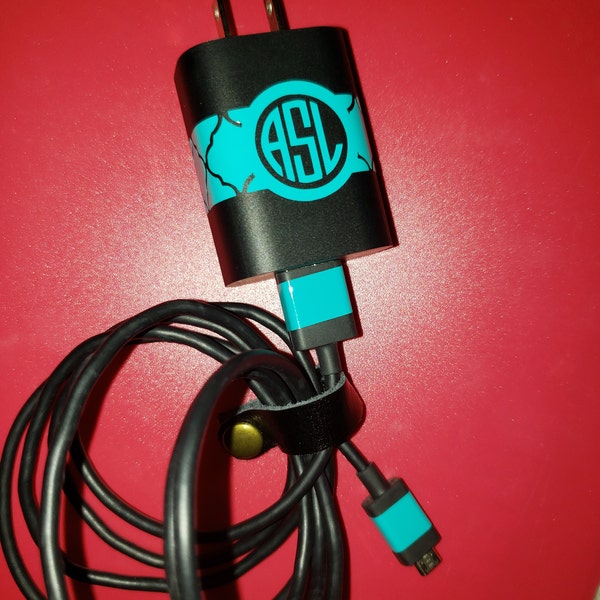 IPhone Charger Decal - iPhone Charger Wrap - iPhone Accessories ...