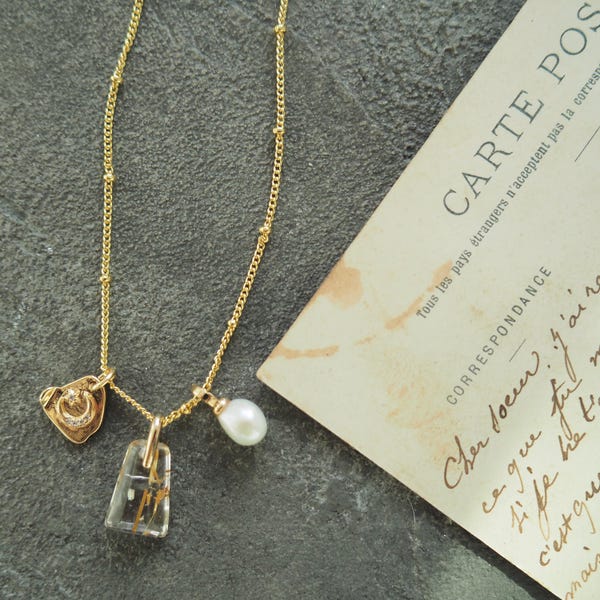 14k Gold Plated Ocean Charm Set,ocean Charms,jewelry Charms,sea Charms ...