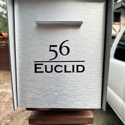Mail Box Decal Mailbox Decals for Your Home Includes Two 2 Decals - Etsy