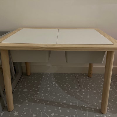 Set of TWO Kids Wooden Stools Sensory Table Stools Kids Stools Kids ...