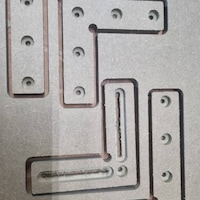 CNC Table Locating Stop Blocks - Universal for Wasteboard System With 2 ...