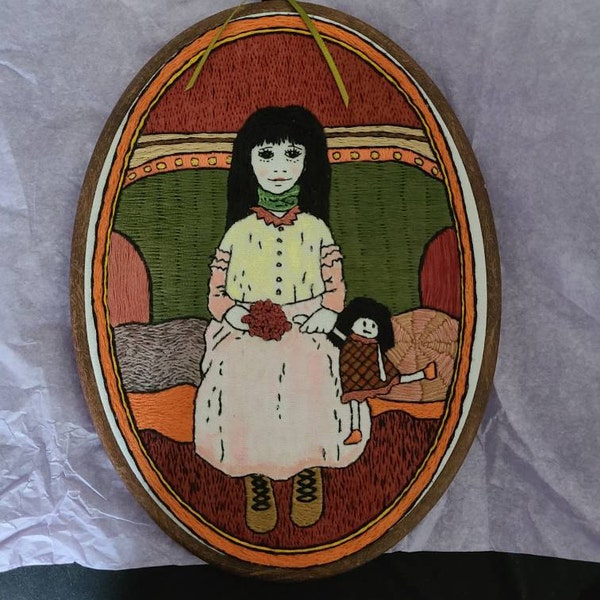 Victorian Sewing Hand Embroidery Pattern - Gothic Tattoo Style Needle ...