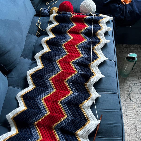 Crochet Large Afghan Pattern - Etsy