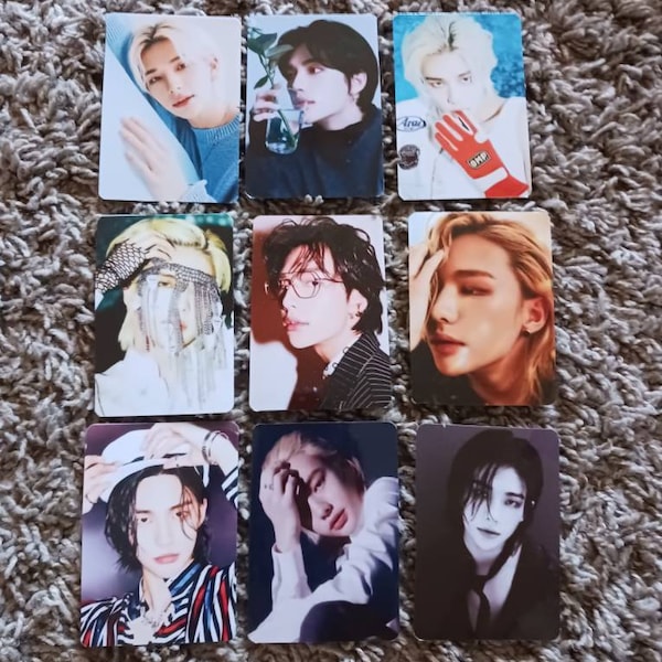 Stray Kids Hyunjin Photocards - Etsy