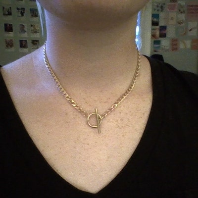 Toggle Necklace Gold Toggle Necklace, Toggle Necklace Gold, Toggle ...