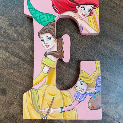 Hand Painted Custom Letters - Etsy