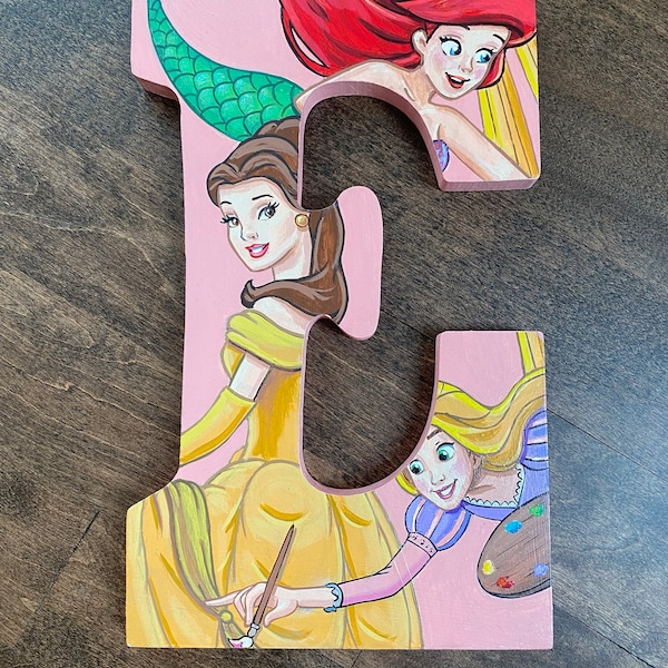 Hand Painted Custom Letter(s) - Etsy