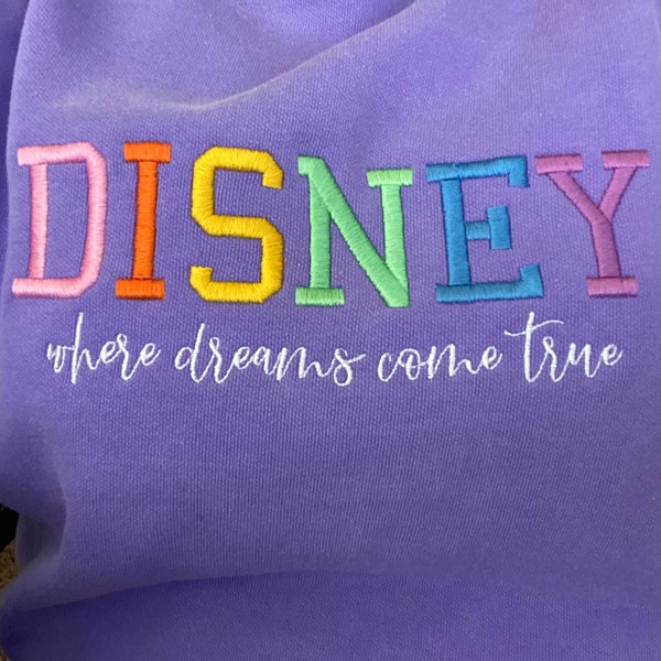 Custom Embroidered Sweatshirt, Pullover, Personalized Crewneck ...
