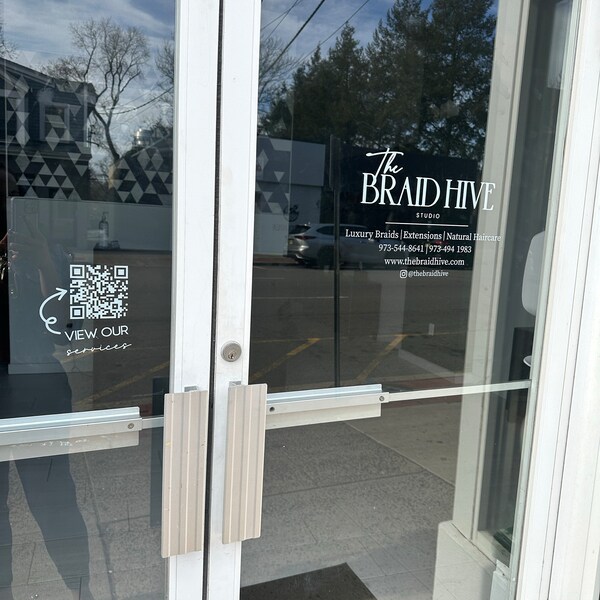 Custom Vinyl Storefront Business Vinyl Decal Sticker - Personalized ...