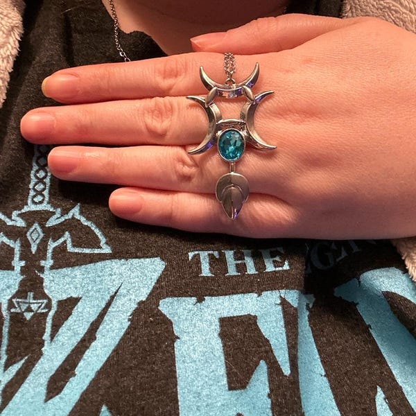 Breath of the Wild BOTW Mipha Pendant Necklace Legend of Zelda Jewelry ...