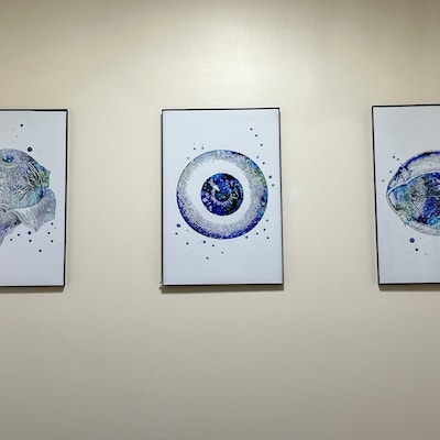 15 Ishihara Color Blind Test Cards Ophthalmology Art Optician Gift ...