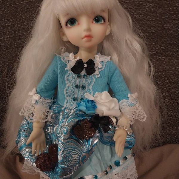 Qipao Cheongsam Clothes BJD 1/4 Minifee MSD Slim, Kid Delf, Soulkid ...