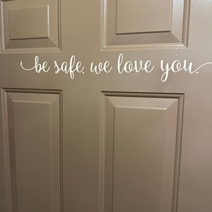 Garage Decal Door Sticker for Home, Entry Door Letters, Garage Entrance ...