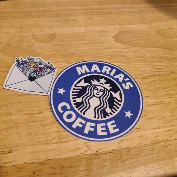 Starbucks Logo Custom Sticker - Etsy