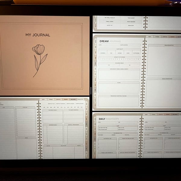 Digital Note Taking Goodnotes Notability Template College Student ...