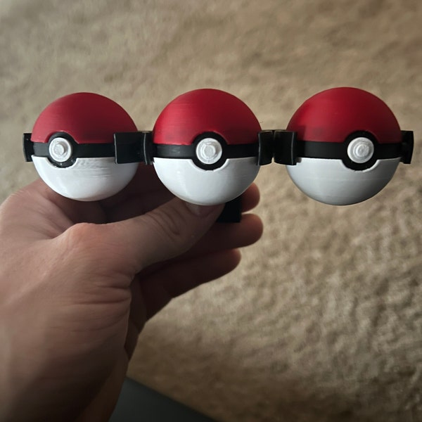 Pokeball Cosplay Prop With Belt Clip - Etsy