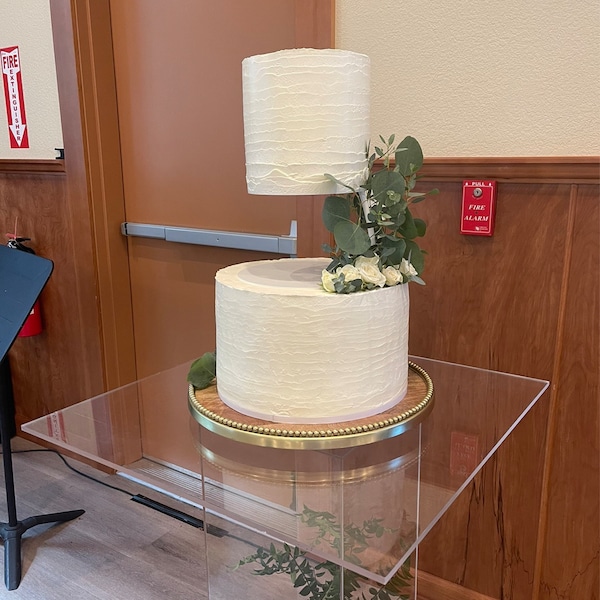 Propsecure® SIDE BAR Floating Cake Spacer - Anti Gravity Cake Stand ...