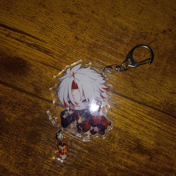 Honkai Star Rail Acrylic Keychain With Sakura Clasp -4 Characters Robin ...