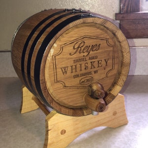 Personalized Whiskey Barrel, Personalized Wine Barrel, Oak Aging Barrel ...