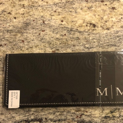 Personalized Checkbook Cover, Leather Checkbook, Checkbook Wallet and ...