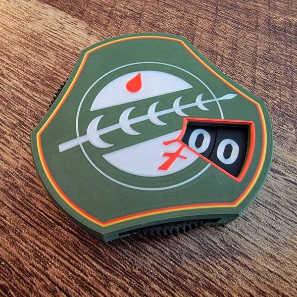 Game Damage Counter Lorcana Tokens Custom Ink Color Double Sided 1 or 3 ...