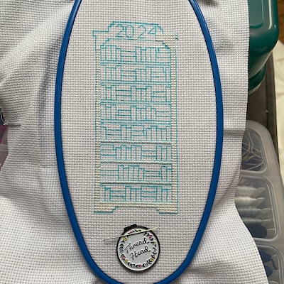 Cross Stitch Coaster, Clear Acrylic Coaster, 80mm Square - Etsy