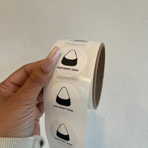 CUSTOM Stickers Roll, Custom Logo Stickers, Custom Label Roll ...