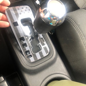 Shifter Gear Plate Overlay Decal Double Layered Compatible With 2012 ...
