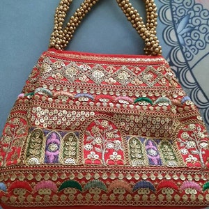 Gold Prom Clutch Purse, Bag With Solitaire Diamond Embroidery, Mirror ...