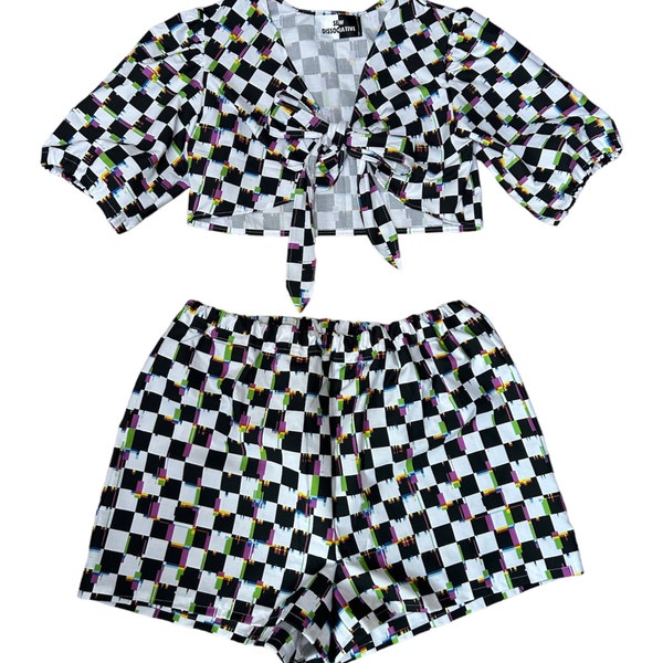 Women Front Knot Top Sewing Digital PDF Pattern | Crop Top Digital ...