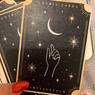 Cosmic Cards // Self Reflection Deck - Etsy