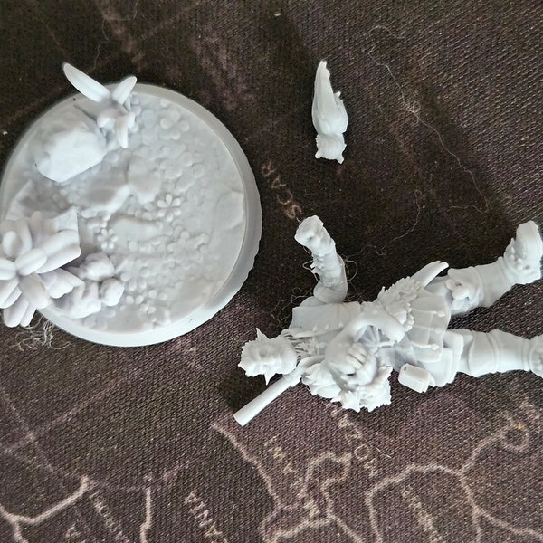 Firbolg Druid Miniature Firbolg Ranger Miniature for D&D 5e, Pathfinder ...