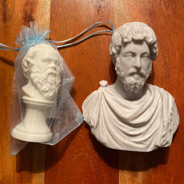 Marcus Aurelius Wall Hang Scupture Bust - Statue of the Roman Emperor ...