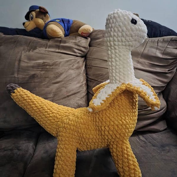 Baby Bananasaurus NO SEW Crochet Pattern - Etsy