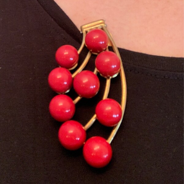 Large Lasso Loop Rope Brooch, Textured Gold Tone Lasso/loop/knot Rope ...