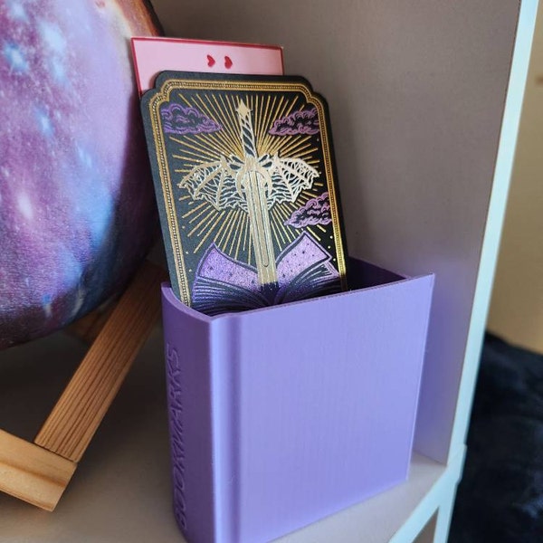 Book Shaped Bookmark Holder - Gifts for Readers - Bookshelf Decor ...
