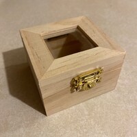 Small Shadow Box, Glass Window Door ,brass Hinge and Latch - Etsy Canada