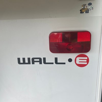 Wall-e Vinyl Decal /walle Car Decal/laptop Decal Disney Pixar - Etsy