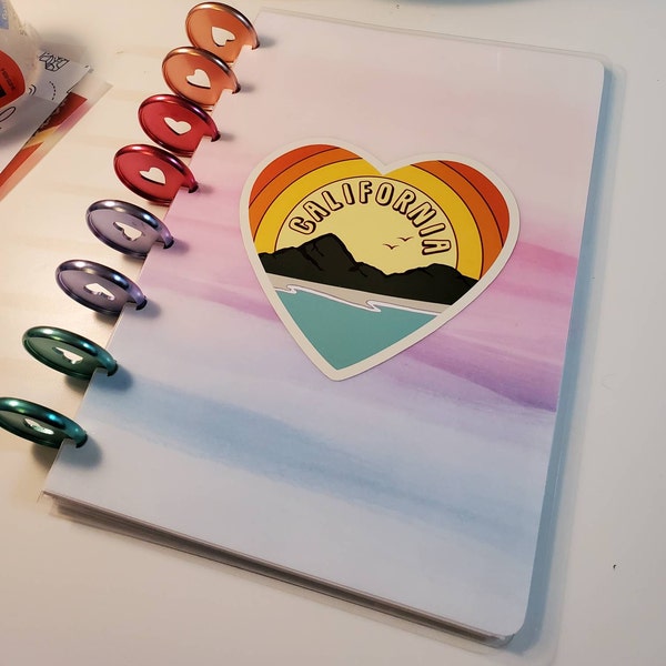 California Love Sticker- Beach Whale Decal- Beach Sticker- California ...