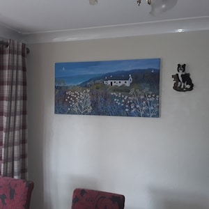 Canvas print 10 x 24 inches portrait format ready to hang | Etsy