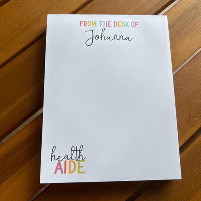 Scales of Justice Notepad, Personalized Notepad for Lawyer, Attorney ...