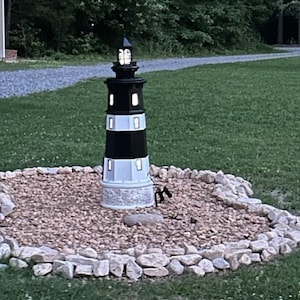 Replacement Lighthouse Top 14 Custom/solar Lighthouse Tops/ Lighthouse ...