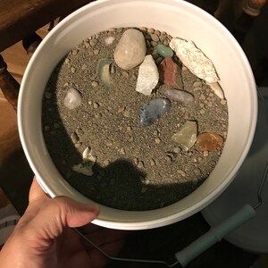 12 Pound Crystal Gemstone Dig Kit DIY Mining Bucket Crystal - Etsy