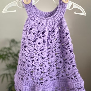 Crochet Dress PATTERN Chantilly Lace Sundress sizes up to 10 Years ...