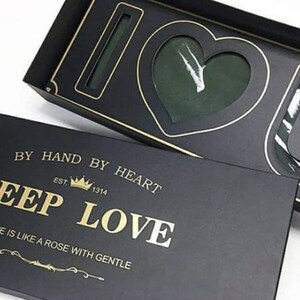 Velvet Heart Shaped Box Set of 3, Gift Boxes, Floral Arrangements - Etsy